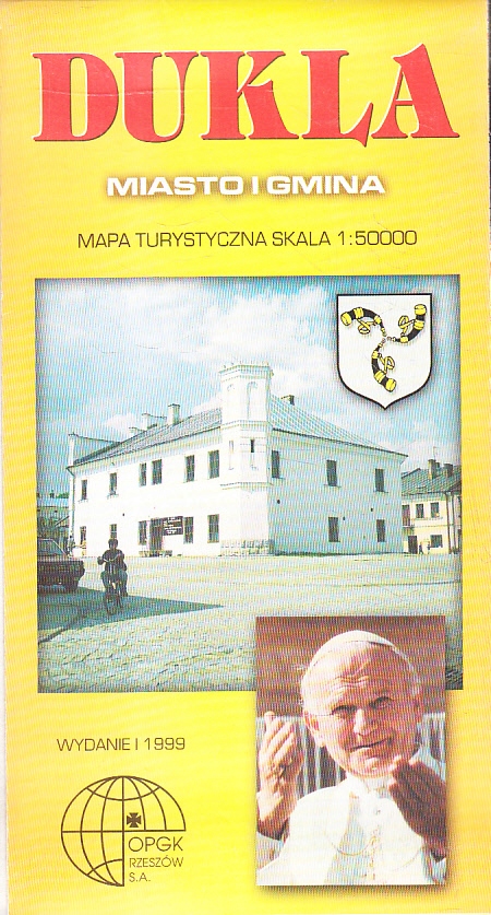 DUKLA MIASTO I GMINA MAPA TURYSTYCZNA / 1999 - 13591424718 - oficjalne ...