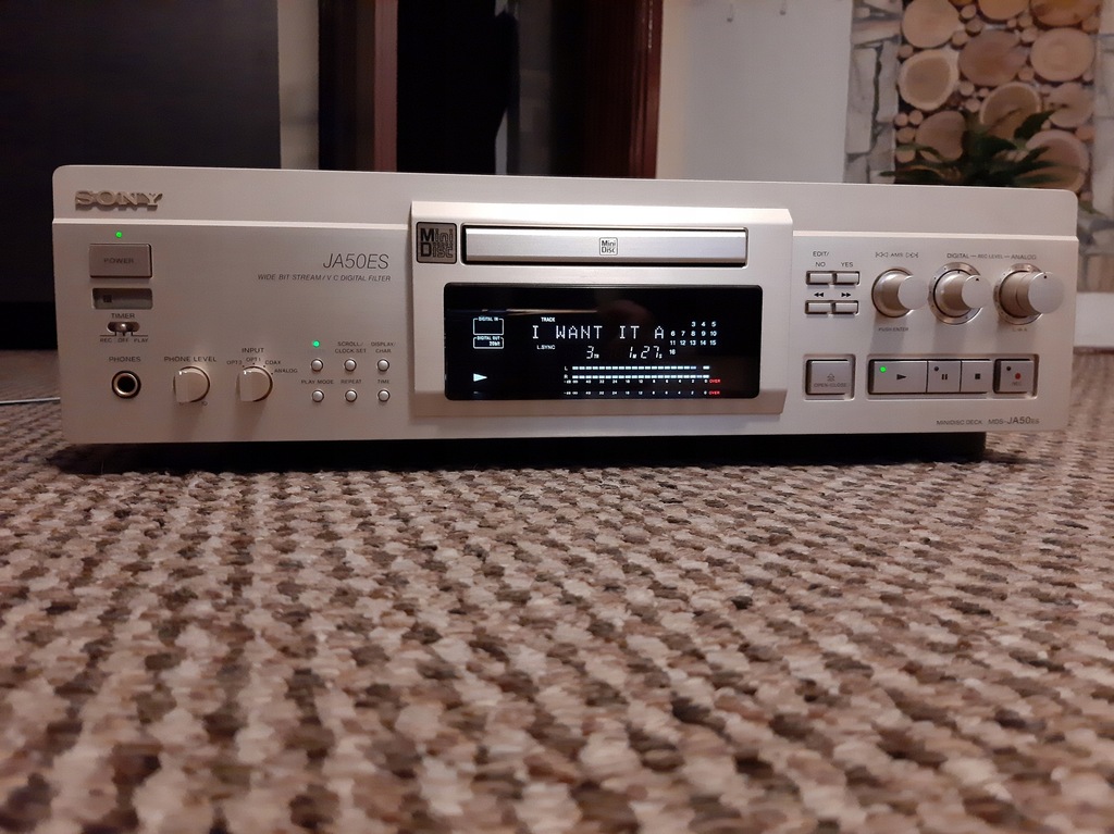 Sony Minidisc MDS-JA50ES Nowy Laser ! - 13223810043 - oficjalne ...