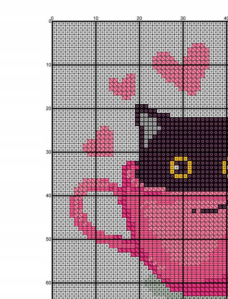 Schemat graficzny papierowy Haft krzyżykowy - 12912282965 - oficjalne ...