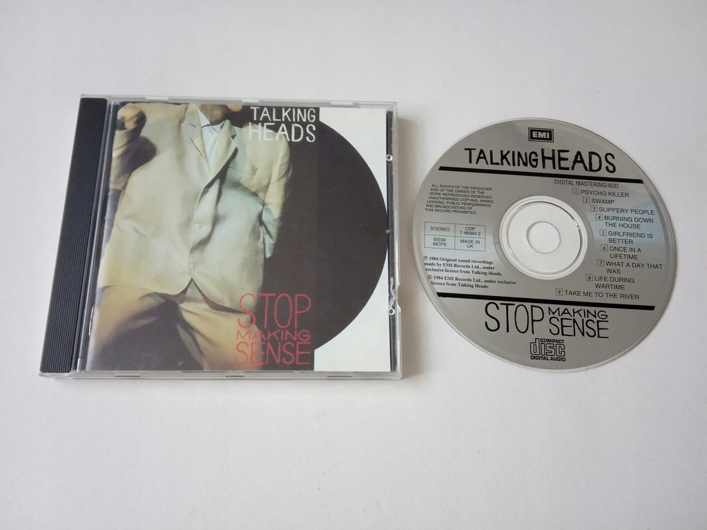 TALKING HEADS , stop making sense , 1984 - 10802889599 - oficjalne ... TALKING HEADS , stop making sense , 1984 - 10802889599 - oficjalne ...
