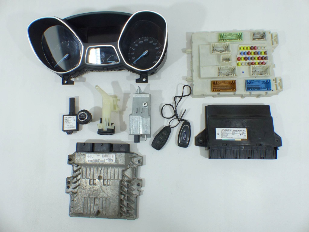 FOCUS MK3 1.6TDCI KOMPUTER BV61-12A650-NE ZESTAW - 7568749995 ...