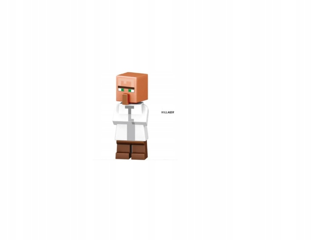VILLAGER Ludzik Figurka MINECRAFT - 7942644744 - oficjalne archiwum Allegro
