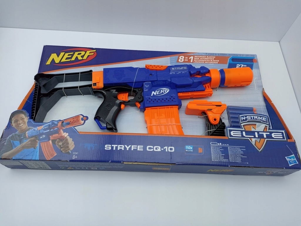 Karabin wyrzutnia Nerf N-Strike Elite Stryfe CQ-10 - 12824041249 ... Karabin wyrzutnia Nerf N-Strike Elite Stryfe CQ-10 - 12824041249 ...