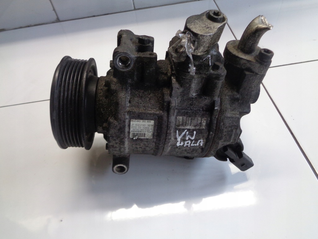 AUDI A4 2.0TFSI SPRĘŻARKA KLIMATYZACJI 8KD260805 - 12430732133 ...
