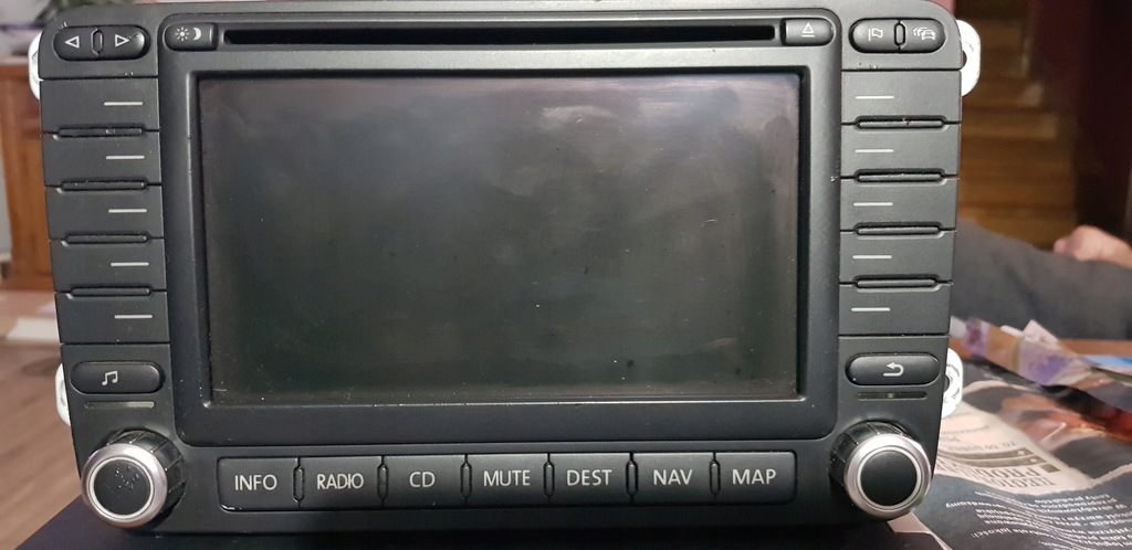 Radio - Nawigacja TOURAN , VW 1K0035198A - 9659879094 - oficjalne archiwum Allegro