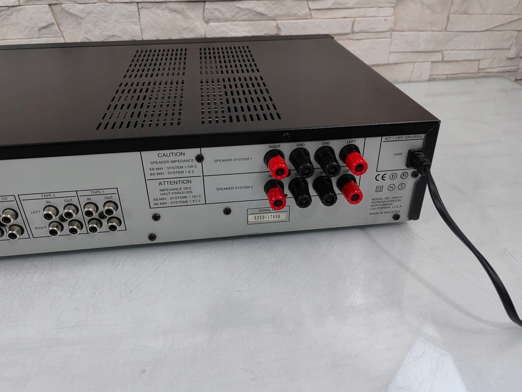 Купить Стереоусилитель Harman/Kardon HK-610: отзывы, фото и ...