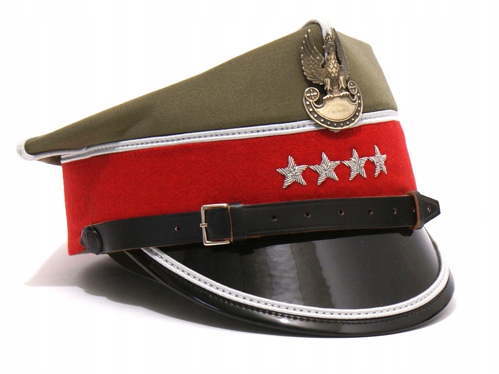 ROGATYWKA CZAPKA WP KAPITAN ŻANDARMERII WOJSKOWEJ 407C/MON R.58 ...