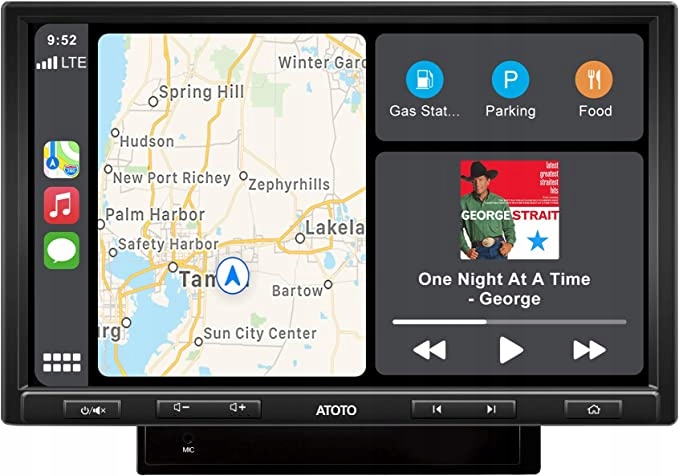 RADIO ANDROID AUTO CAR PLAY ATOTO F7 10 CALI - 13080576977 - oficjalne ...