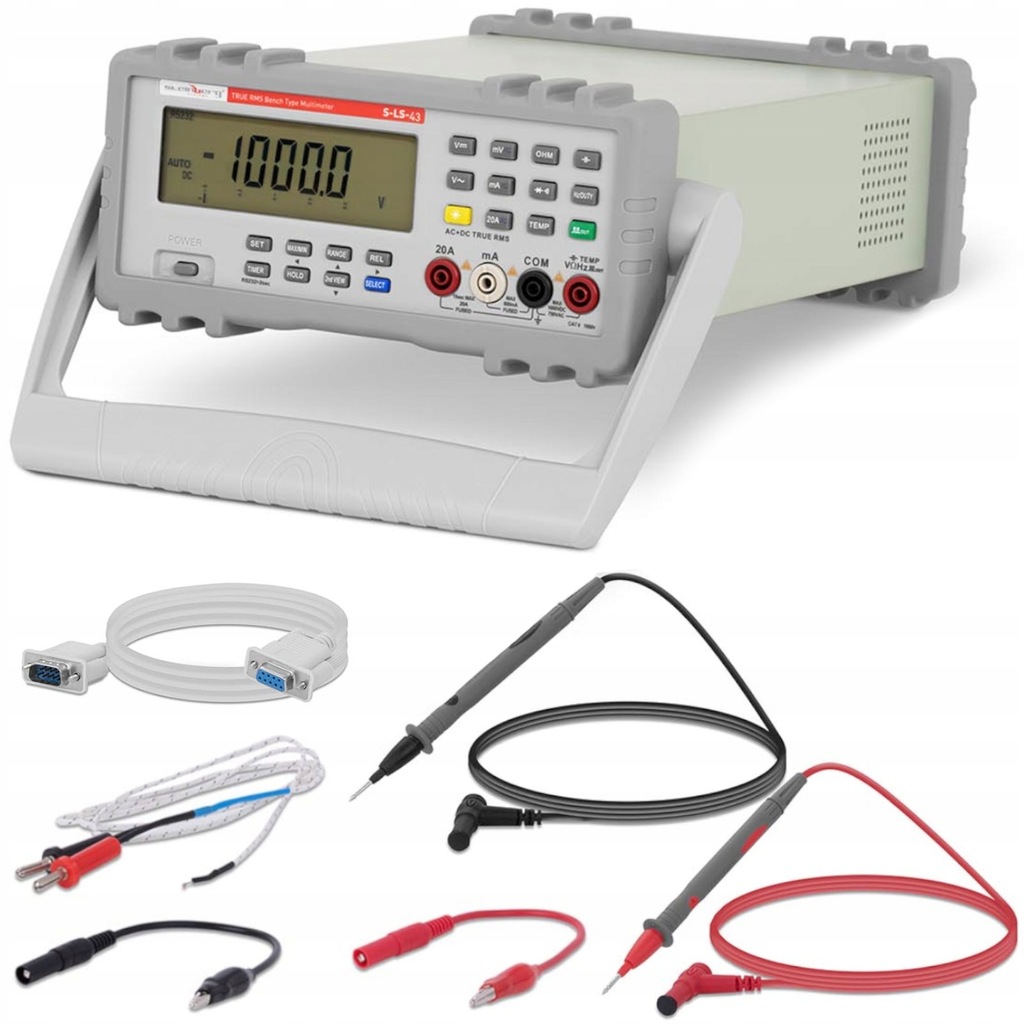 Multimetr miernik cyfrowy prądu laboratoryjny stac - 11851513565 ...