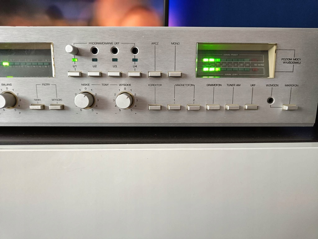 Amplituner Unitra Radmor 5412 2.0 srebrny - 13543047005 - oficjalne ...