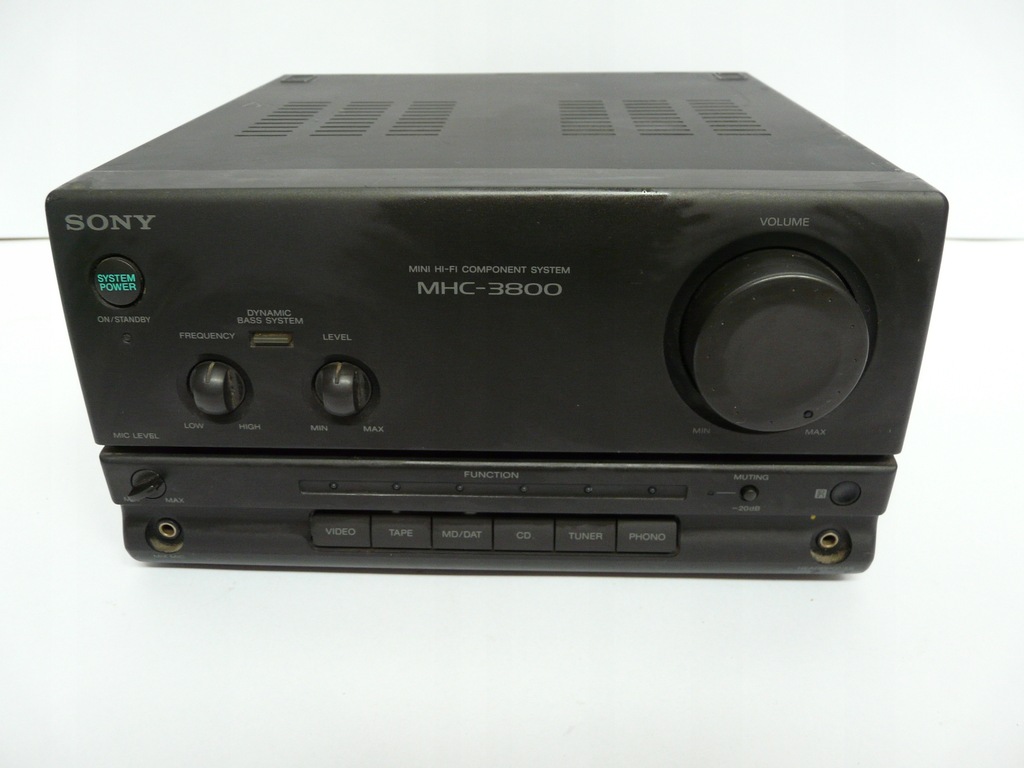SONY MHC-3800 - 12714027965 - oficjalne archiwum Allegro