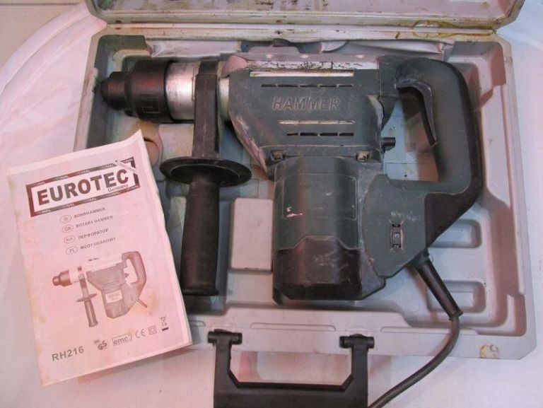 MŁOTOWIERTARKA EUROTEC RH216 - 8177496465 - oficjalne archiwum Allegro