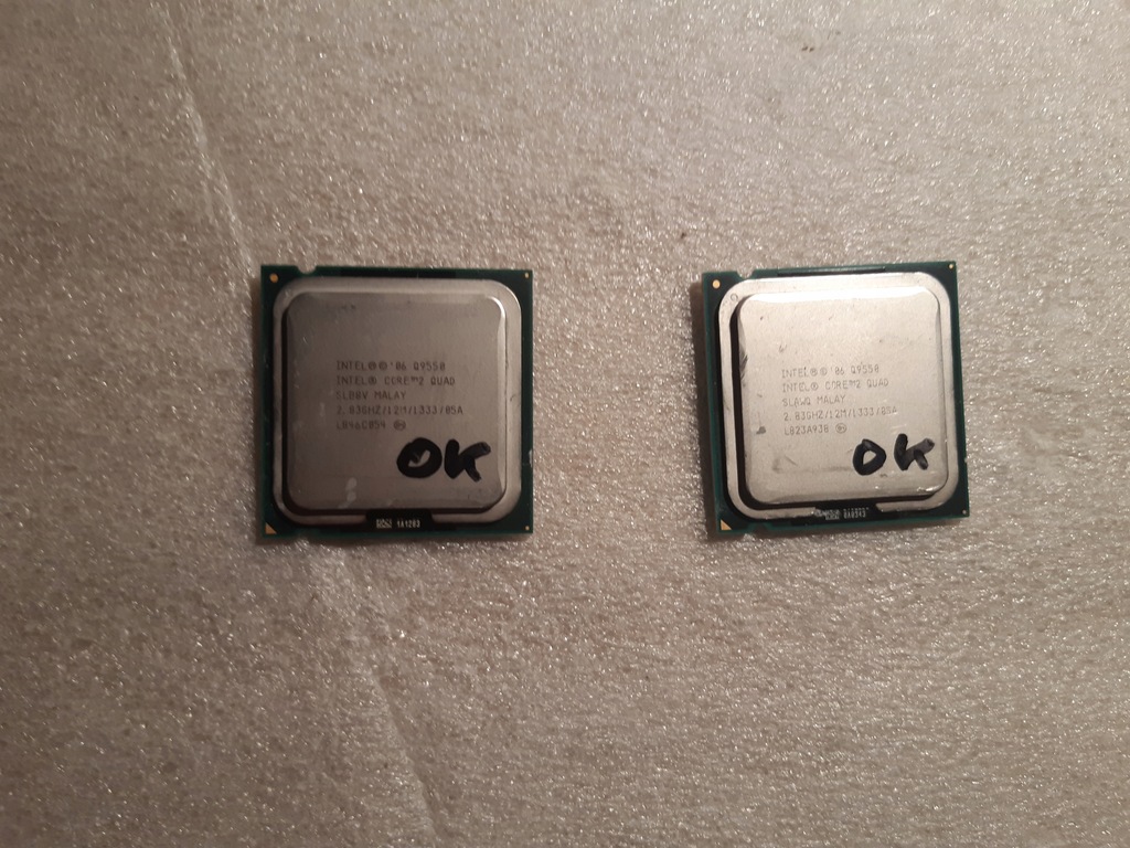 Procesor Intel Core2Quad Q9550 4 x 2,83 GHz - 12885943525 - oficjalne ...