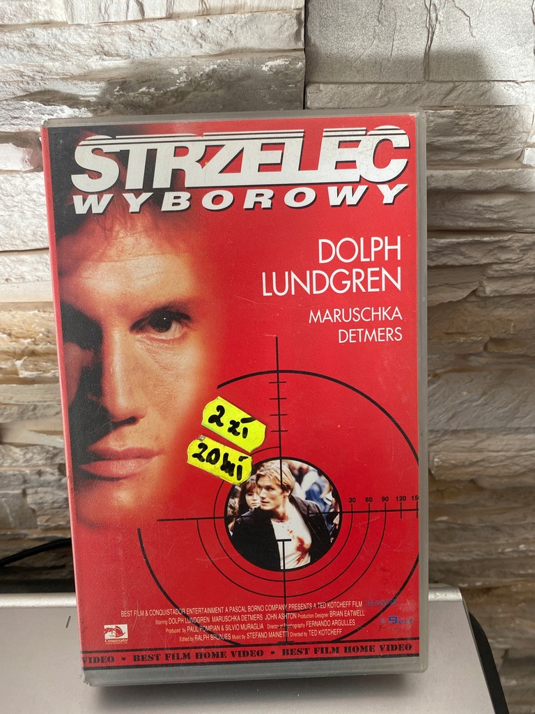 Strzelec Wyborowy VHS Dolph Lundgren - 12245815427 - oficjalne archiwum Allegro