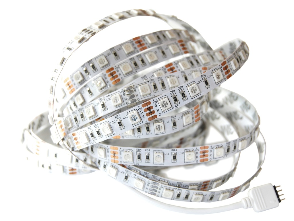 Taśma LED RGB PREMIUM 5m 300D 5050 72W SOLIDNA HIT - 7931899497 ...