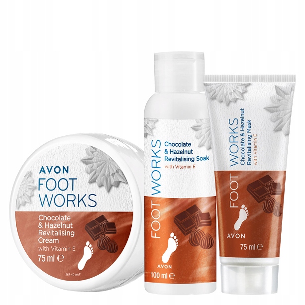 Avon FootWork Zestaw do stóp Czekolada z Orzechami - 11404447340 ...