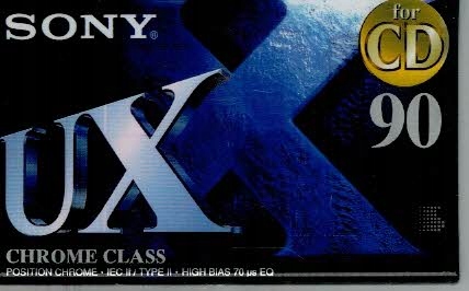 Sony UX Chrome Class 90 [KASETA] NOWA CZYSTA - 13820197457 - oficjalne ...