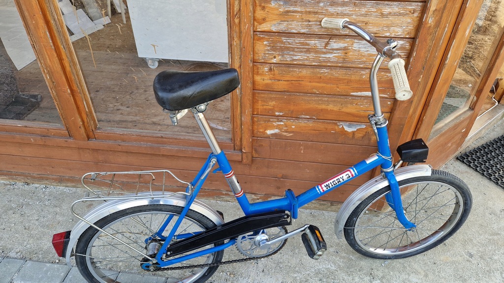 Rower składany Romet Wigry 3 20 niebieski - 13428084929 - oficjalne ...