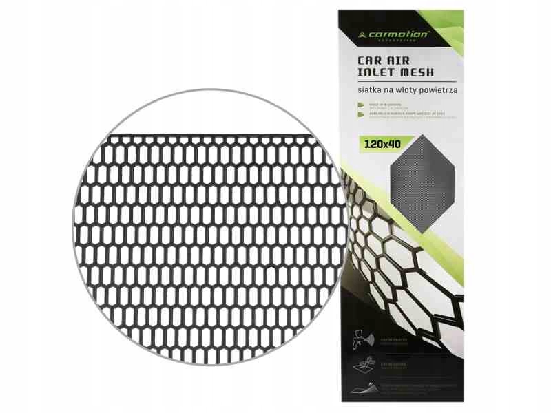 Siatka maskująca ABS plaster miodu 120x40cm czarna - 12486663478 ...