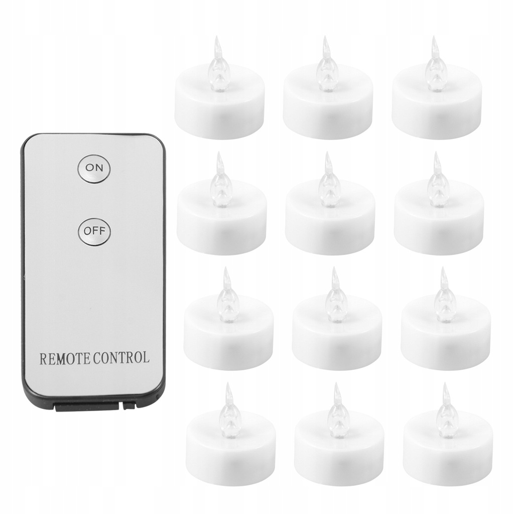 LED Candle Bulbs Remote Control Tea Lights - 14509336716 - oficjalne ...