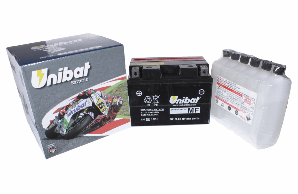 AKUMULATOR UNIBAT 12V 4Ah CBTX5L-BS P+ MOTOCYKLOWY - 6717488454 - oficjalne archiwum Allegro