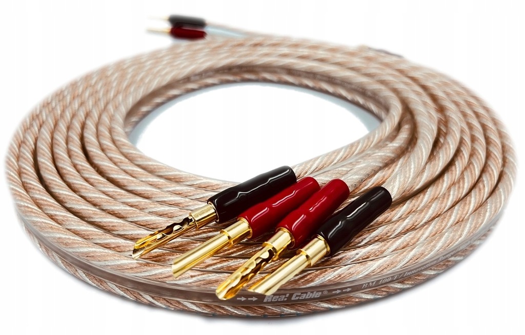 Real Cable BM 400 T - 2 x 2,5m konfekcja banan BFA - 11895662755 ...