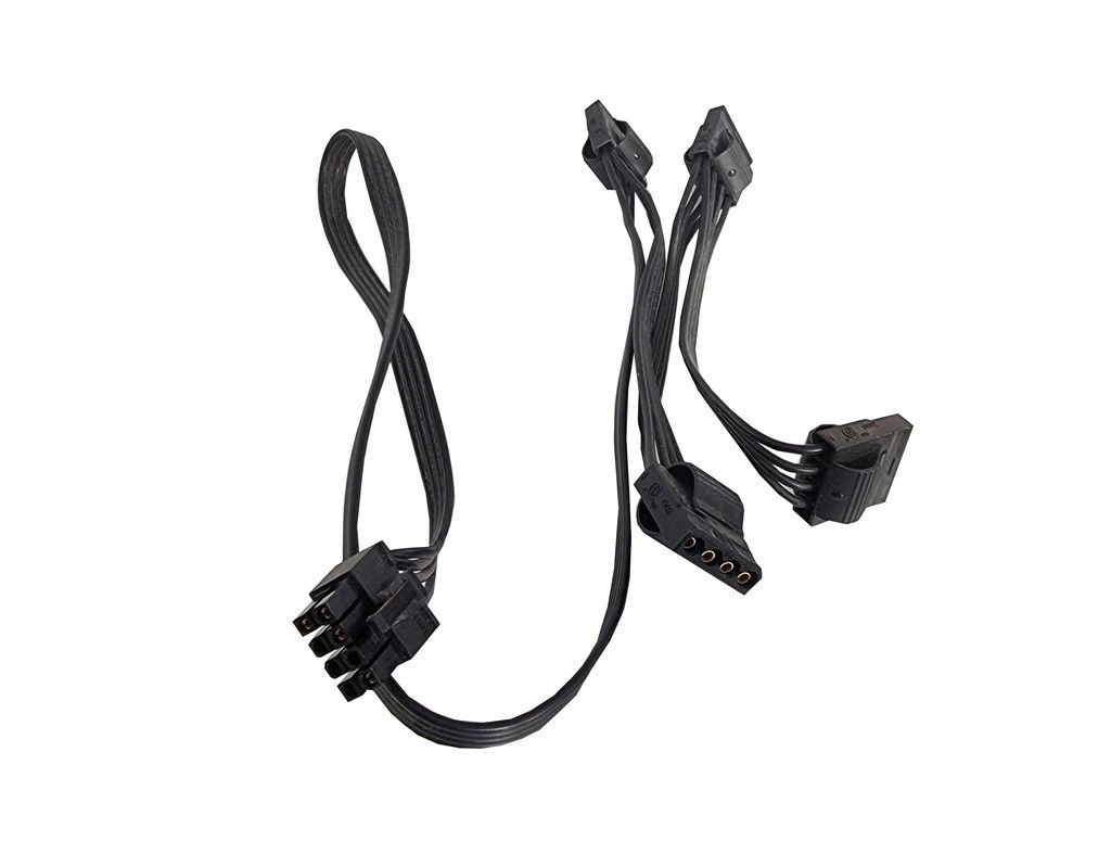 KABEL 8PIN NA 4PIN 4xHDD DO ZASILACZA NZXT 650W - 13143481530 ...