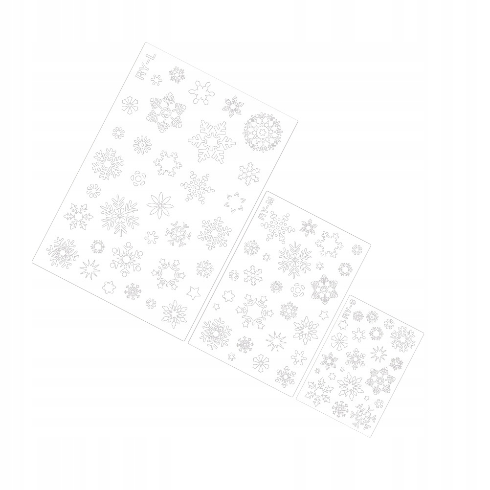 3 sztuk Rysunek szablony Szablony do rysowania - 12922116921 ...