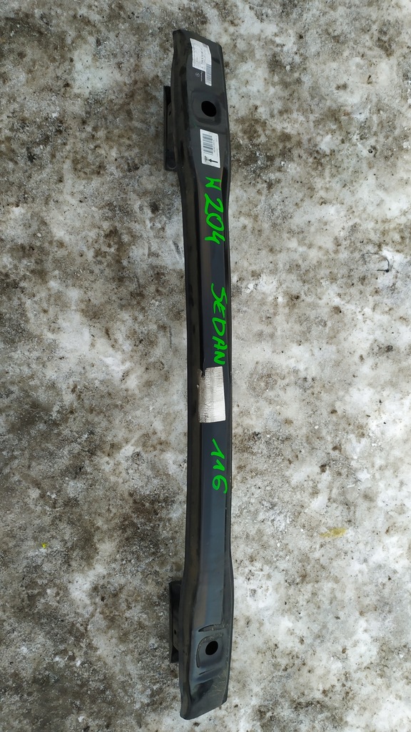 MERCEDES W204 SEDAN BELKA ZDERZAKA TYŁ WZMOCNIENIE A2046100014 ...