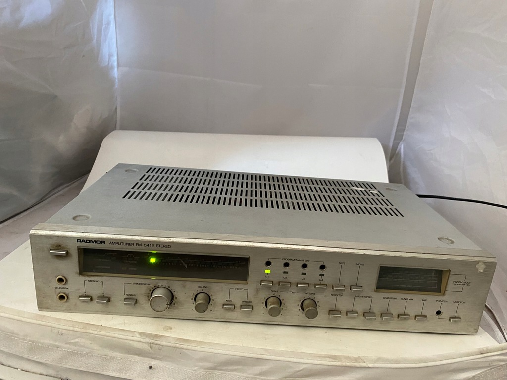 AMPLITUNER RADMOR FM 5412 STEREO - 13689482205 - oficjalne archiwum Allegro