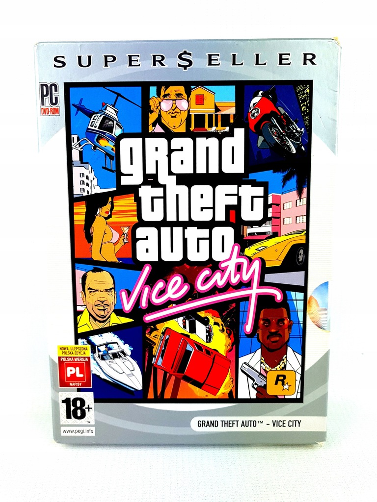 Купить Grand Theft Auto VC GTA Vice City PC Polska PL: отзывы, фото и ...