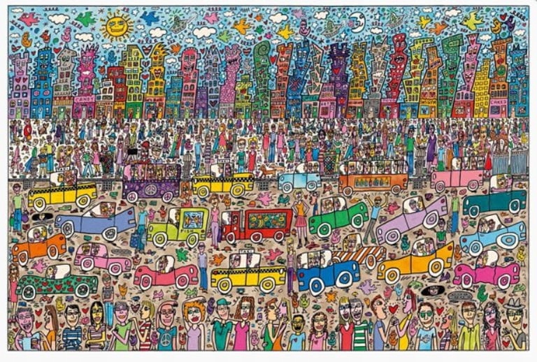 Ravensburger Puzzle 5000 elementów James Rizzi - 12009749428 ...