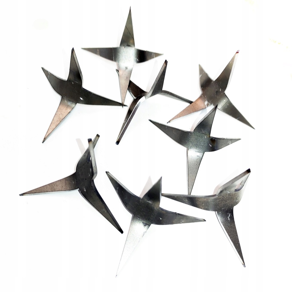 Duże grube ostre Ninja Tetsubishi kolce stalowe - 10186778799 ...