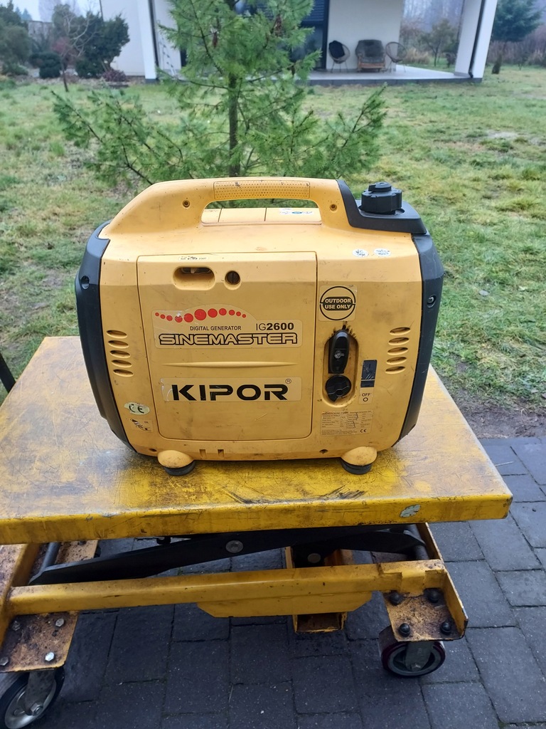 Agregat prądotwórczy Kipor inwerter IG2600 - 14841418018 - oficjalne archiwum Allegro
