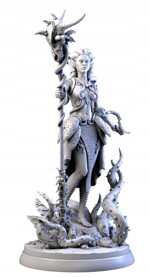 Muddy-Eye czarownica figurka rpg dnd druk 3d 8k - 13736906768 - oficjalne archiwum Allegro