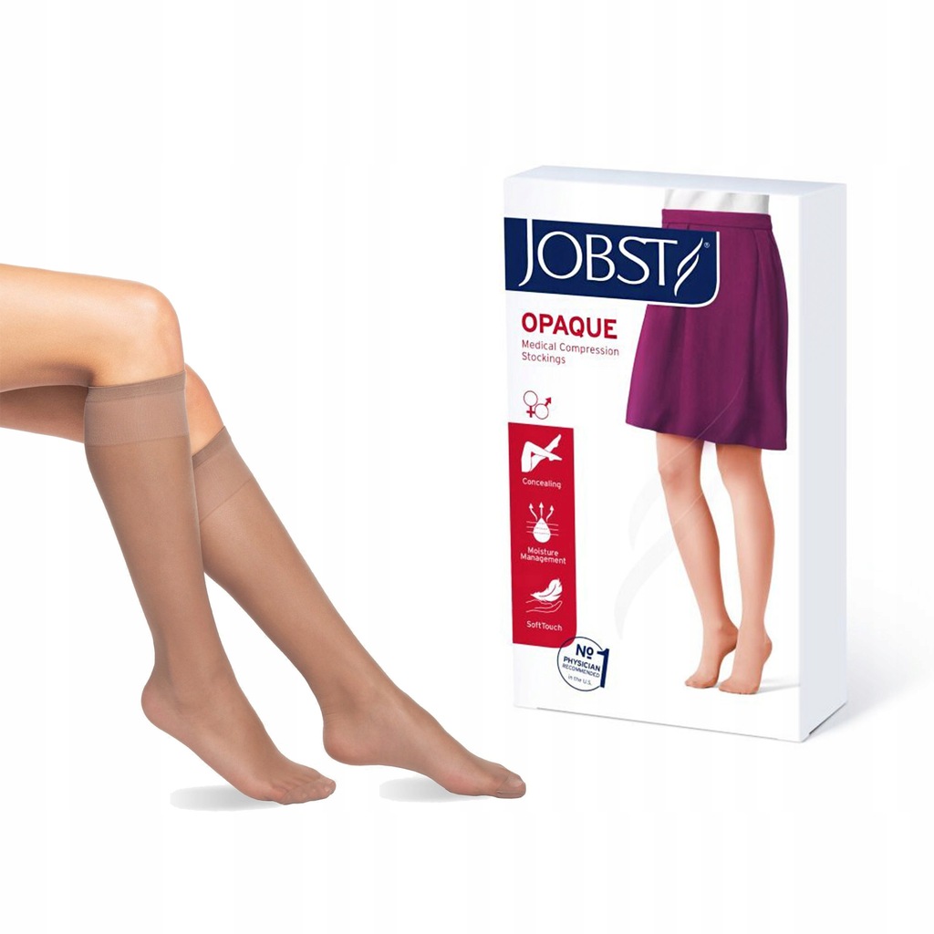 Podkolanówki Medyczne JOBST Uciskowe Klasa 2 M - 11182392686 ...
