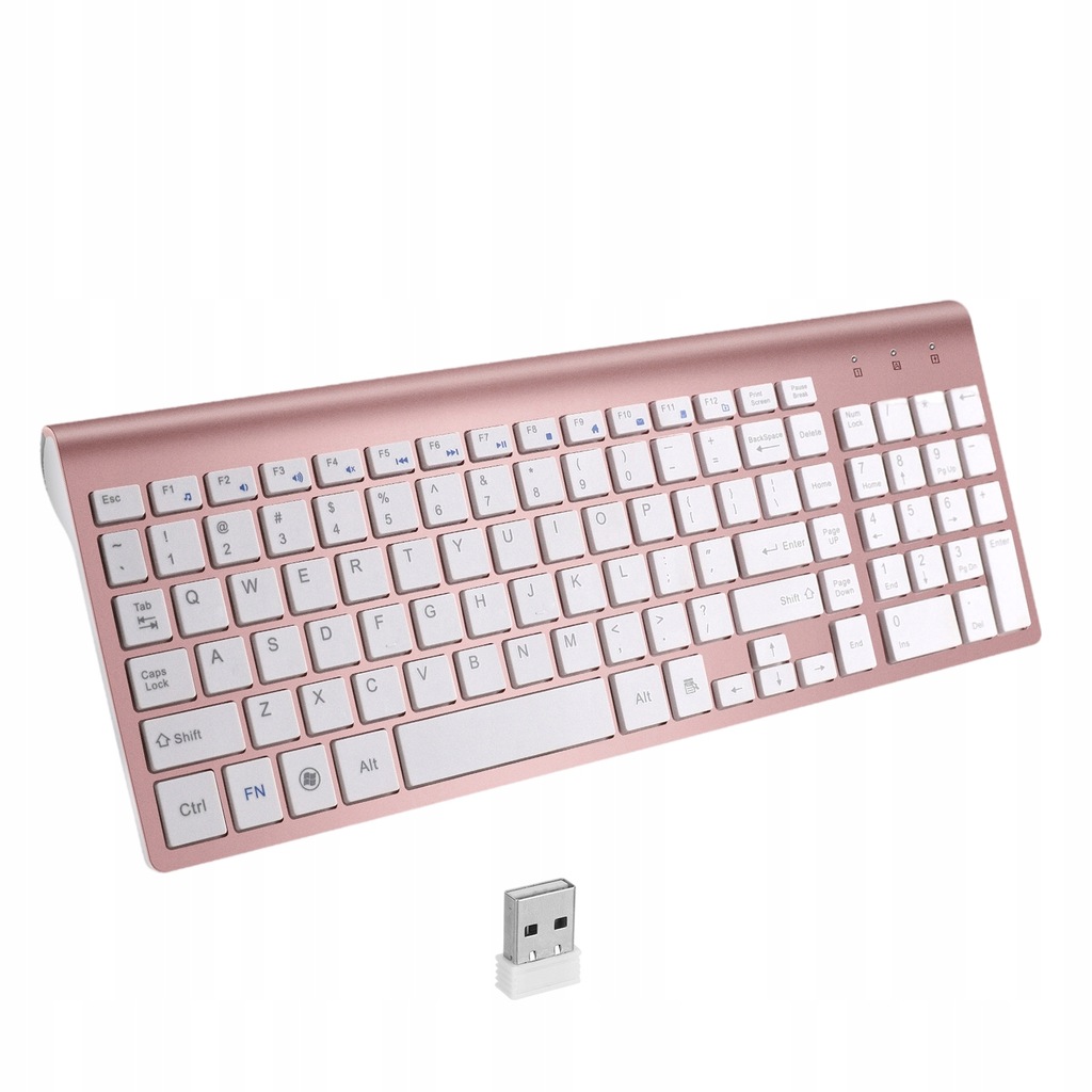 Desktop Slim 2.4G Wireless Keyboard Rose Gold - 13682206404 - oficjalne ...