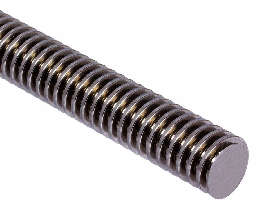 Tr 16x4 Śruba trapezowa, Ck15, L=1500mm - PRAWA - 12682304256 - oficjalne archiwum Allegro