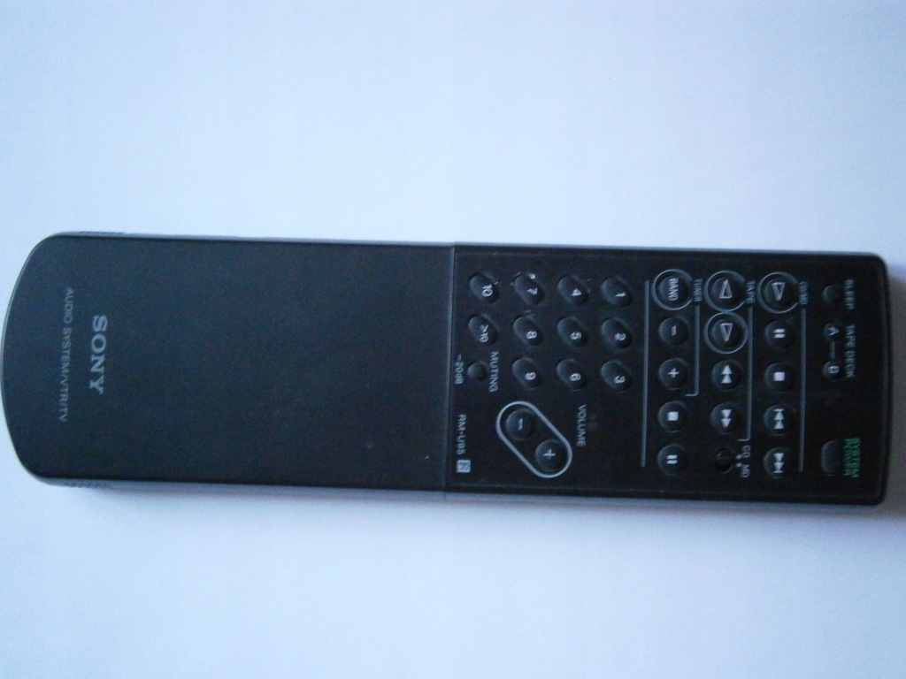 SONY RM-U95 AUDIO SYSTEM VTR/TV - 12306529073 - oficjalne archiwum Allegro