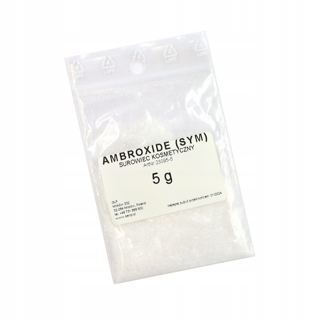 Ambroxide (Sym) Molekuły Do Perfum Utrwalacz 5g - 12111187751 ...