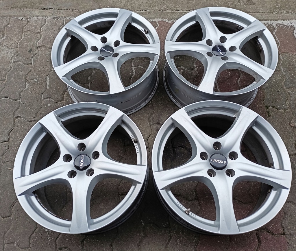 ALUSY 18 5x112 VW PASSAT GOLF T-ROC SKODA SUPERB A6 A4 A3 Q3 SEAT ...