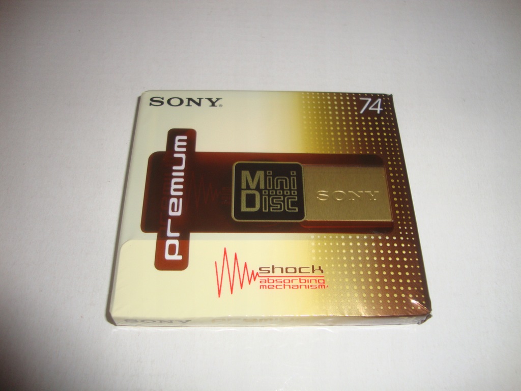 MiniDisc SONY premium MDW - 74 - 13668581186 - oficjalne archiwum Allegro