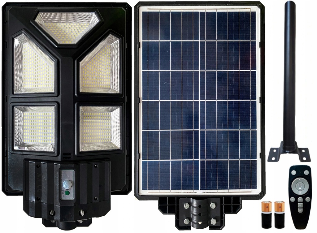 LAMPA Latarnia SOLARNA ULICZNA 800W + UCHWYT PILOT - 12780435583 - oficjalne archiwum Allegro