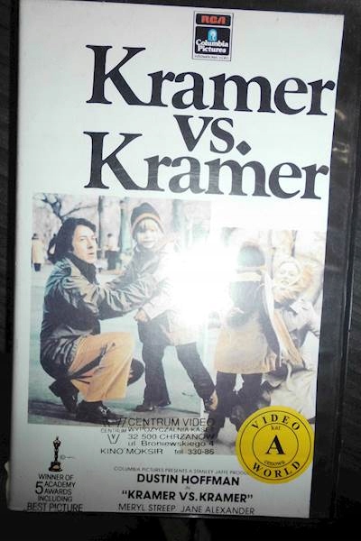 Kramer vs Kramer - VHS kaseta video - 7546256876 - oficjalne archiwum Allegro