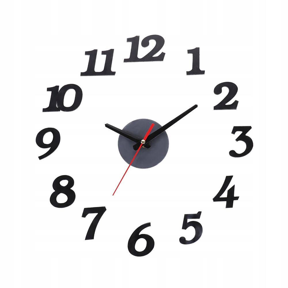 DIY Bedroom 3D Wall Clock Acrylic Stickers Decor - 16714570530 ...