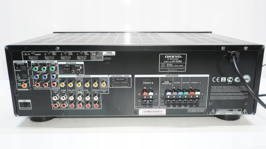 Купить Ресивер Onkyo HT-R390 5.1 ДИСТАНЦИОННАЯ ГАРАНТИЯ: отзывы, фото и характеристики на Aredi ...