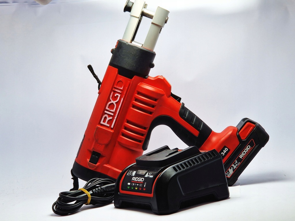 Zaciskarka do rur RIDGID RP-340B - 12883159505 - oficjalne archiwum Allegro