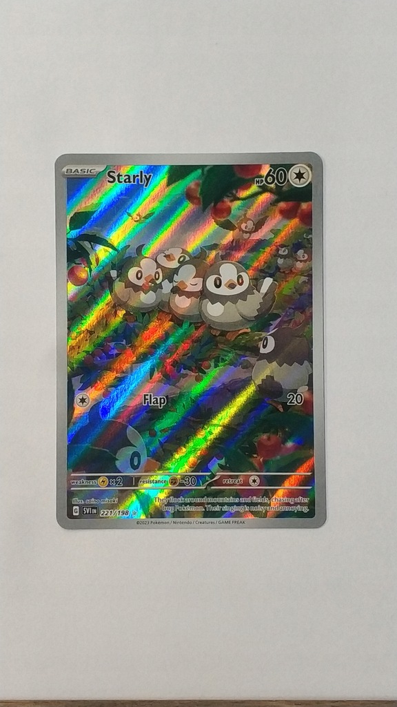 Starly - 221/198 - IR - Scarlet & Violet - 13505759712 - oficjalne ...