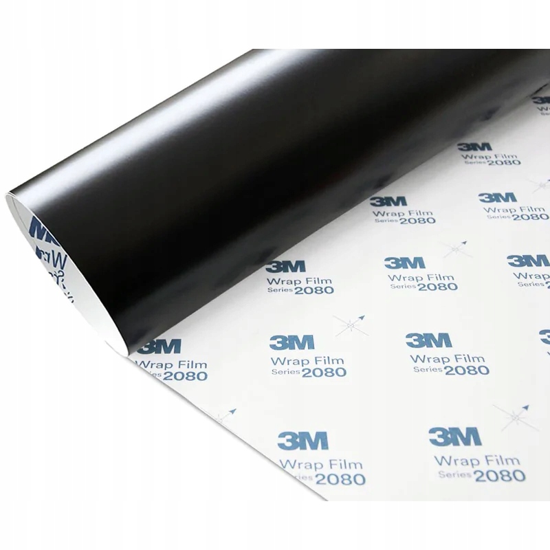 Folia Czarny Mat 3M M12 2080 - 12251571058 - oficjalne archiwum Allegro