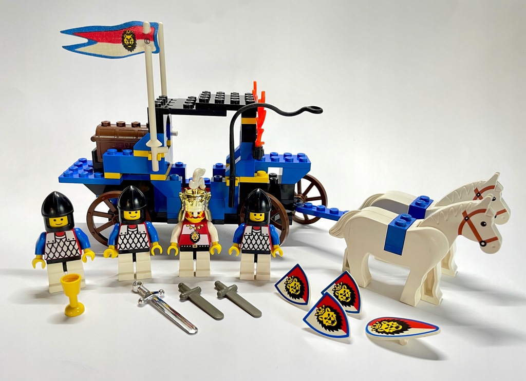 Zestaw LEGO 6044 Castle King's Carriage Royal król - 13958458204 ...